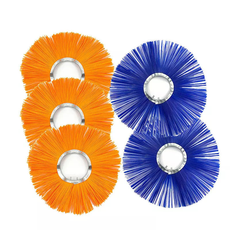 Curved Road Sweeping Brush Gutter Cleaning Broom Wafer Type for Street ...